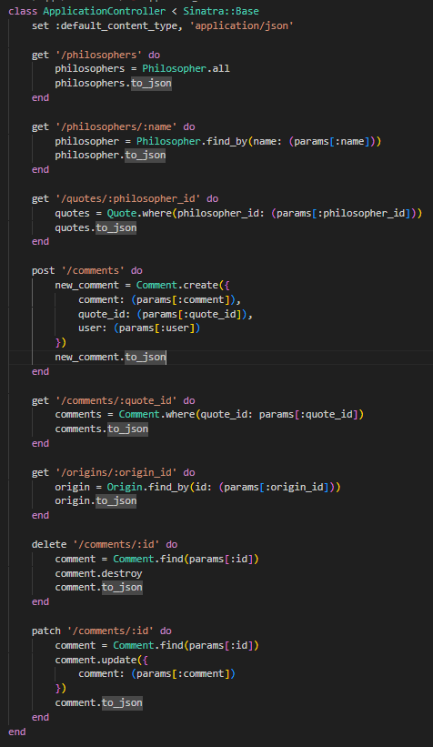 Ruby: Active Record + Sinatra Requests (GET, POST, PATCH, DELETE) | by Patrickmason | Medium
