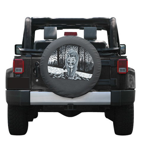 Boomerang® Soft Tire Cover — Wildlife Series — Mountain Lion ...