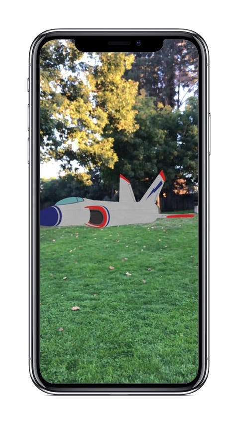 Augmented Reality With ARKit: Feature Points and Horizontal Plane ...