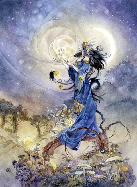 The time of the Full Moon is a metaphor for the Union of the ego with ...
