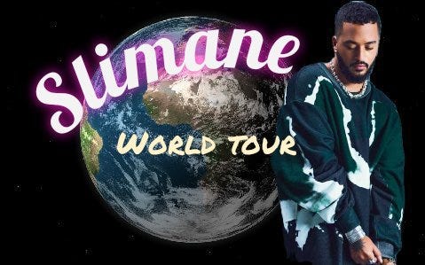 Première tournée mondiale pour Slimane après l'Eurovision | by Angelo Franchitto | May, 2024 ...