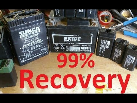 Everyone Can (and should) Recondition Their Old Batteries | by ...