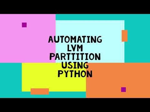 Automating LVM Partition using Python-Script >- | by Avadhut Shinde | Medium