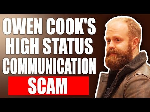 Owen Cook — High Status Mentoring | by Lampteyloring | Jun, 2024 | Medium
