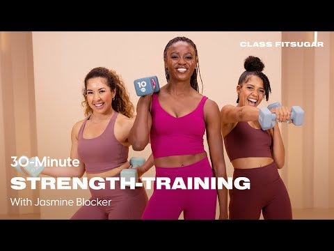 30-Minute Strength-Training Workout With Jasmine Blocker | POPSUGAR ...