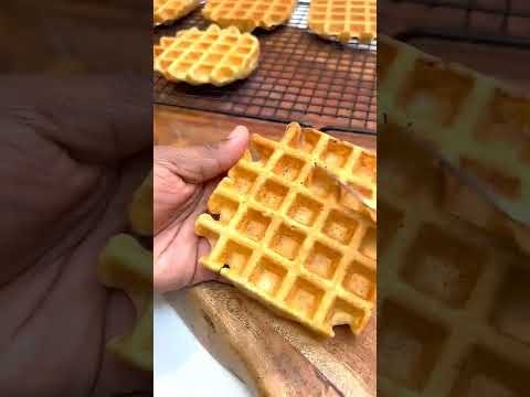 Make Ahead Waffles #shorts #waffle #waffles #wafflesrecipe #recipe | by ...