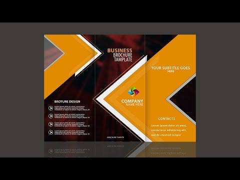 Mastering Tri-Fold Brochure Design with Sahak’s Photoshop CC Tutorial | by Gozila | Jun, 2024 ...