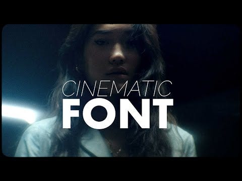 Beyond the Pixels: Unveiling the Art and Impact of Cinematic Fonts | by Gozila | Jun, 2024 | Medium