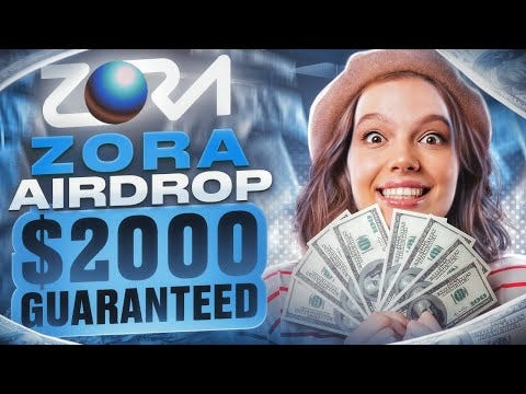 ZORA AIDROP CONFIRMED! Full Guide to be eligible to claim ~2000$ | by LORD OF AIRDROPS | Oct ...