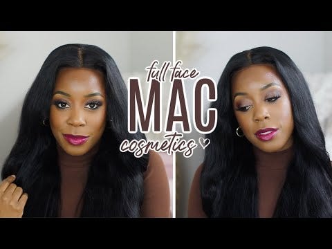 Mac Makeup Full Face Of Mac Cosmetics! Easy Soft Glam For The Holidays ...
