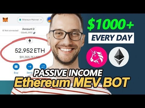 ⭐This guy earned 3k with an automatic trading bot on ethereum network⭐ ...