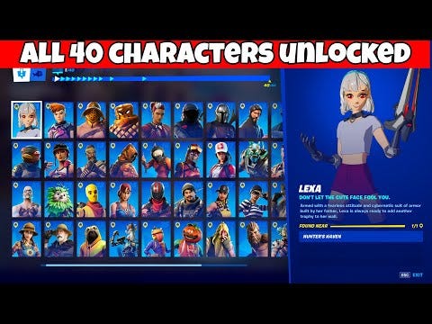 How To Find And Unlock All 40 Characters Locations in Fortnite Chapter ...