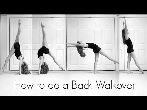 How to do a Back Walkover - O My Fitness First - Medium