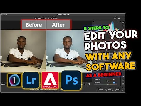 How to Edit Your Photos With Any Photo Editing Software: 6 Steps you ...