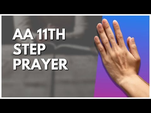 AA 11th Step Prayer - Bonita Dorowic - Medium