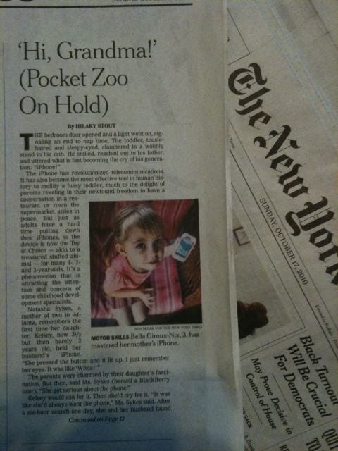 Pocket Zoo in the New York Times. To our delight and surprise Pocket ...
