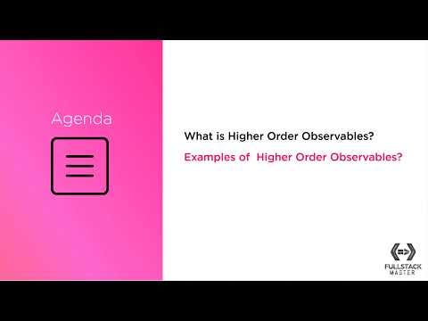 Higher-Order RxJS Observable Module Agenda - Rupesh Tiwari Blogs - Medium