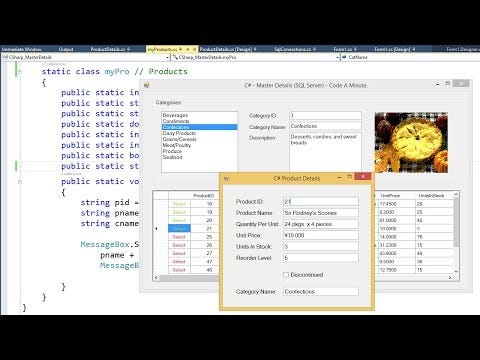 C# SQL Server : How to Open a Form from Another Form Using DataGridView | by How to videos | Medium