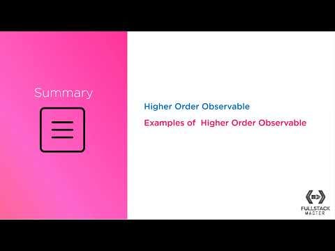 Summary of Higher Order RxJS Observable Module - Rupesh Tiwari Blogs - Medium