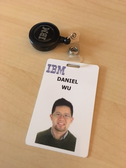 Wrapping up one year at IBM. Friday was my last day at IBM after one ...