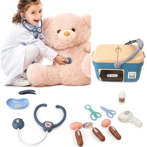 Creative ways to play with doctor, kitchen, construction, and police ...