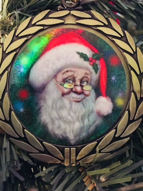 The Old Man and the Santa Sprint. It was the first Saturday in December ...