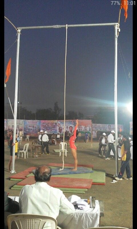Mastering Rope Mallakhamb: Ancient Indian Sport | by Stephanie Allen ...