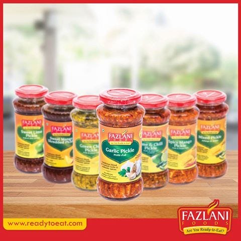 Pickles to Tantalize your Taste Buds | by fazlani foods | Medium