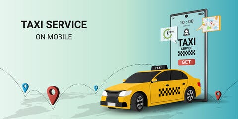 what are the step involved in booking a cab online?is there a specific ...