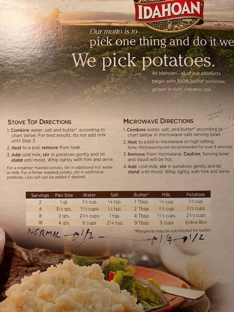 Mashed Potatoes for normal people | by Dallas Caley | Medium