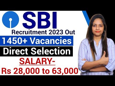 SBI Bank Job Recruitment 10Th Pass 2023 Free Apply - Freemejob - Medium