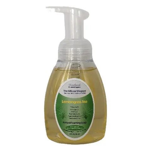 Lemongrass Tea Natural Foaming Soap | Best Natural Foaming Hand Soap ...