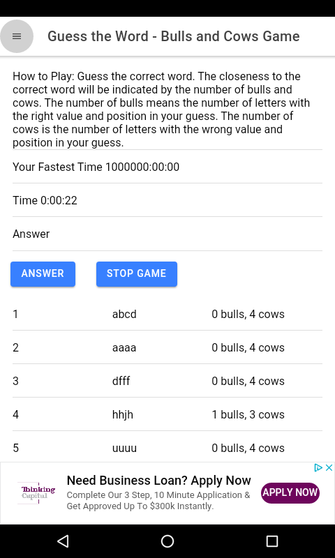 How to Make a Word Game with Angular and Ionic | by John Au-Yeung | Level Up Coding