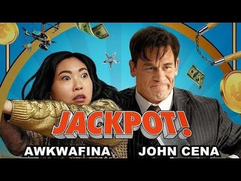Jackpot 2024 John Cena Movie - Davina - Medium