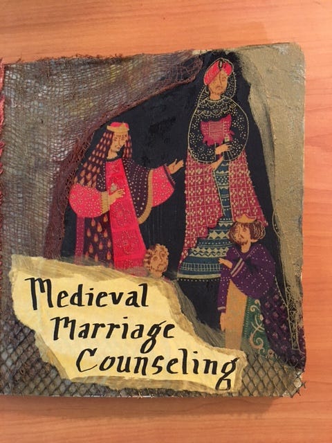 Medieval Marriage Counseling. Trial by combat between a man and his ...