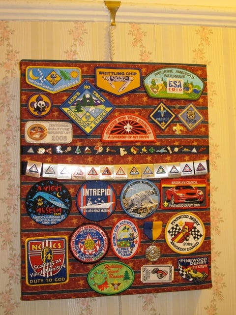 How to Make an Easy DIY Display Board for Scouting Memorabilia | by ...