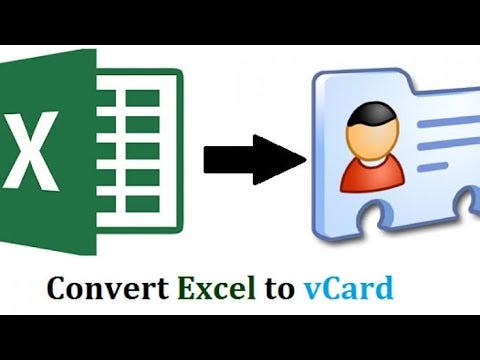 Safe tricks to convert Excel contacts into vCard or VCF format | by Jackmartin | Medium