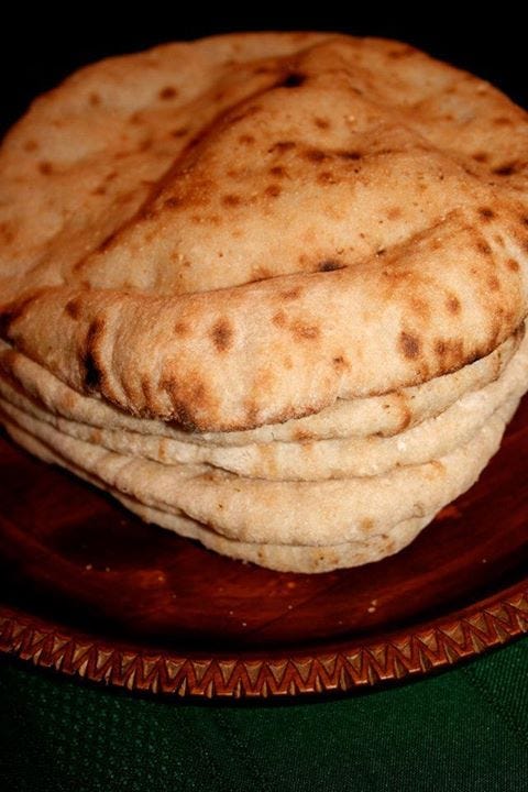 The edible utensil, Egyptian pita bran bread | by Maha's Brunch | Medium