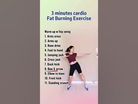 3 Minutes Cardio Fat Burning Exercise - Cardio Point - Medium