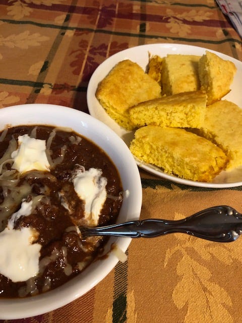 The Best Chili Recipe in the World and Bonus Cornbread | by The Coffee ...