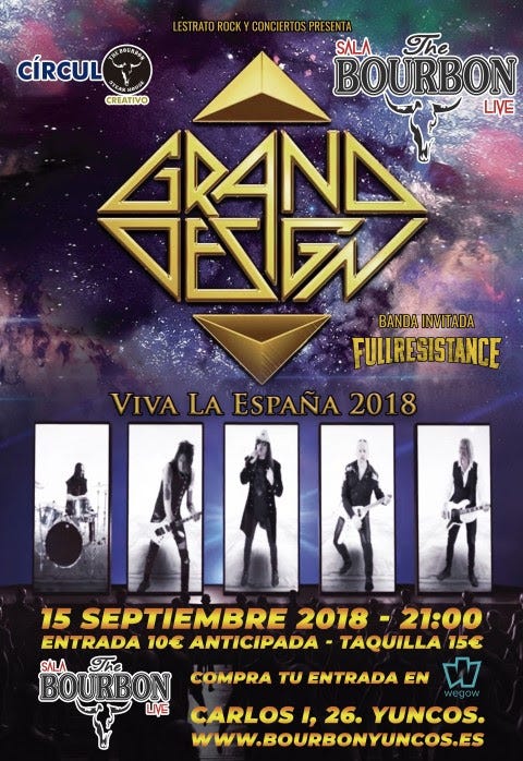GRAND DESIGN en Septiembre en España (El mejor hard rock clásico) | by ...