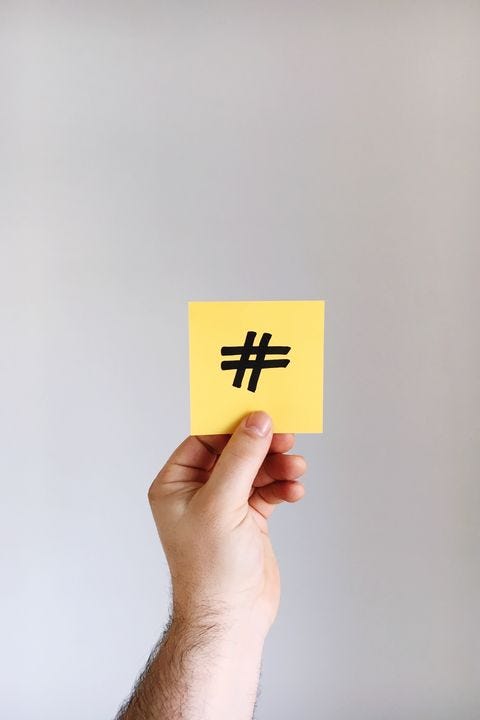 The hashtag symbol is technically called an octothorpe. | by Paul Hawk ...