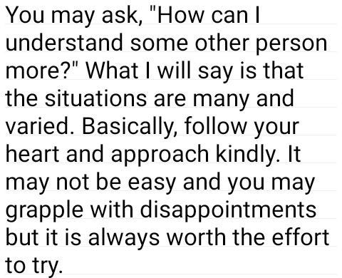 Power Of Understanding Others. Somehow, understanding is the bedrock ...