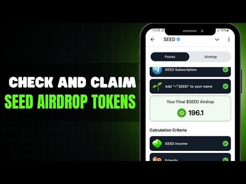 Ultimate Guide to Seed Airdrop: Eligibility, Process, and Rewards | by ...