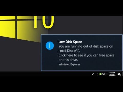 How to Fix Low Disk Space on E Drive on Windows 10? | by Linnea Williams | Medium