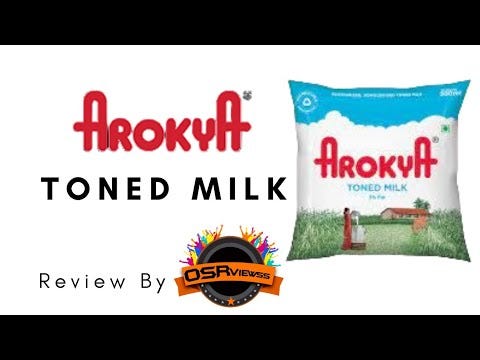 Arokya Toned Milk Review: A new variety of Toned Milk! - OSRVIEWSS - Medium