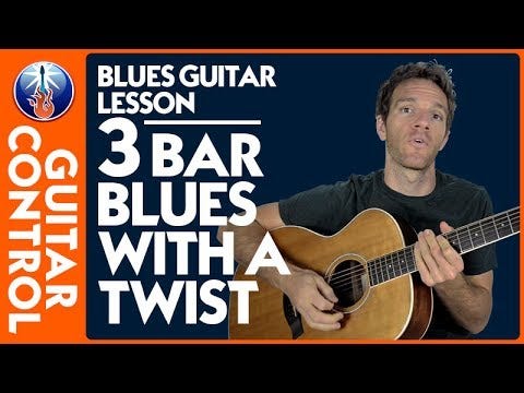 Blues Guitar Lesson: 12 Bar Blues with a Twist | by Guitar Control | Medium