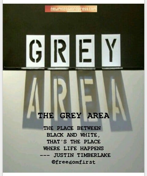 KILL YOUR GUESS ANALYSE THE BEST - THE GREY AREA WHERE LIFE HAPPENS ...