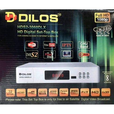 DILOS HDS2–3060DLX FULL HD DVB-S2 SET-TOP BOX | by Solidsale | Jul ...