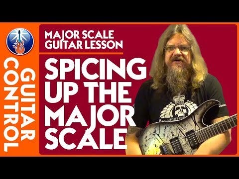 Major Scale Guitar Lesson: Spicing up the Major Scale | by Guitar ...